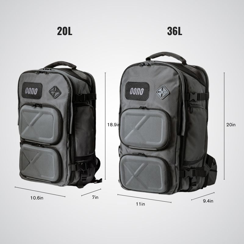 Oono Backpack V2 36L with Detachable Waist Bag